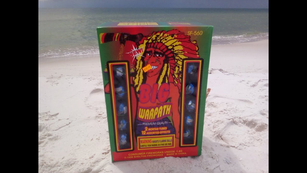 Big Warpath Artillery Shells by Shelton Fireworks - Native American Day ...
