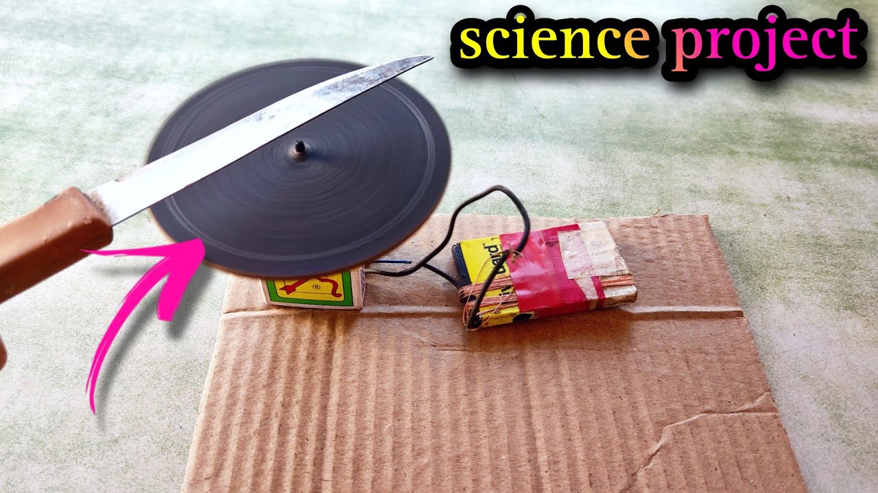 DC Motor Science Projects || Simple Science Projects 2023 || Science ...