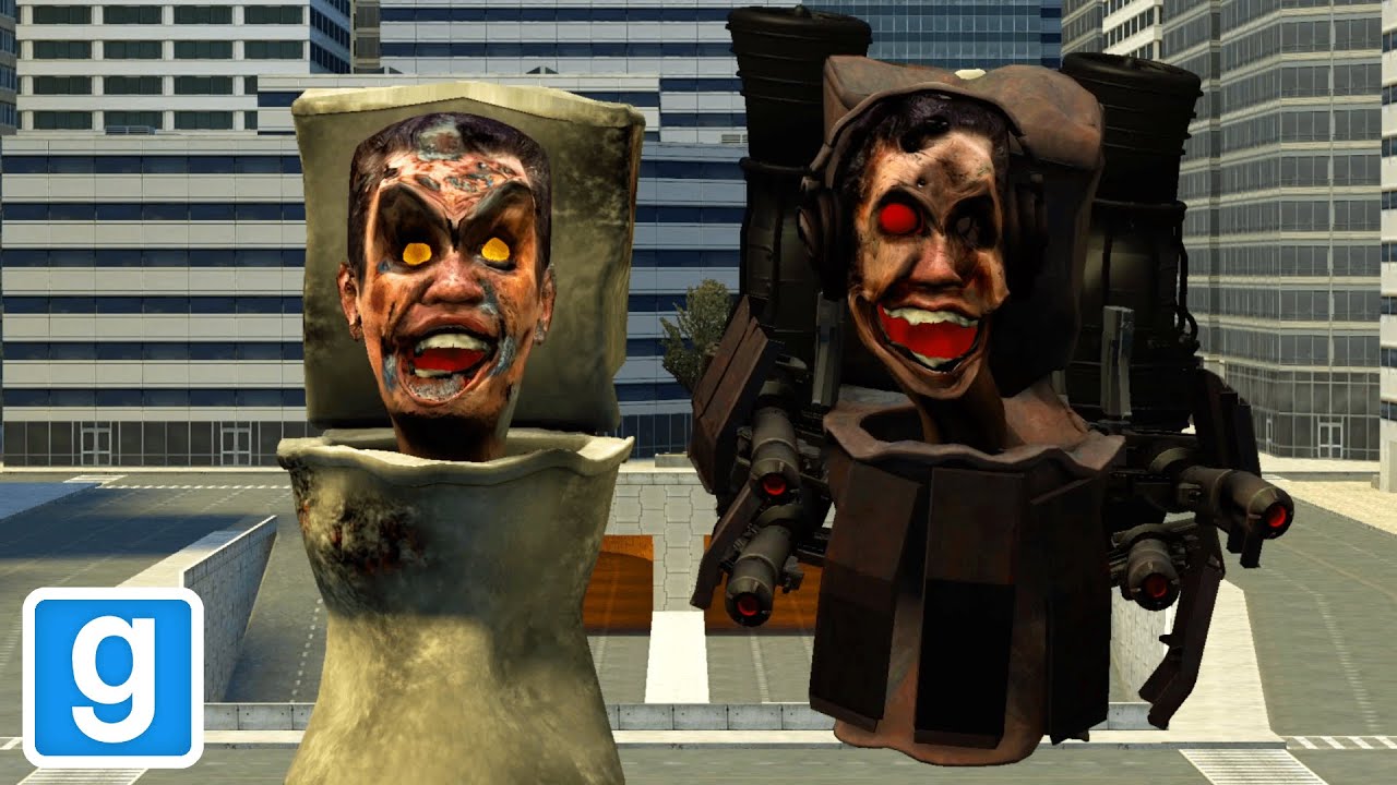 GMOD: Skibidi Toilets – Corrupted Gmans Nextbots Garry's Mod - YouTube