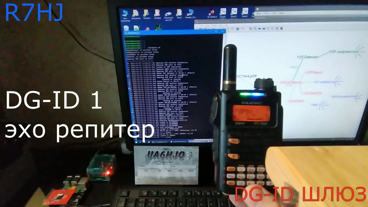 DG-ID Gateway тестируем работу - YouTube