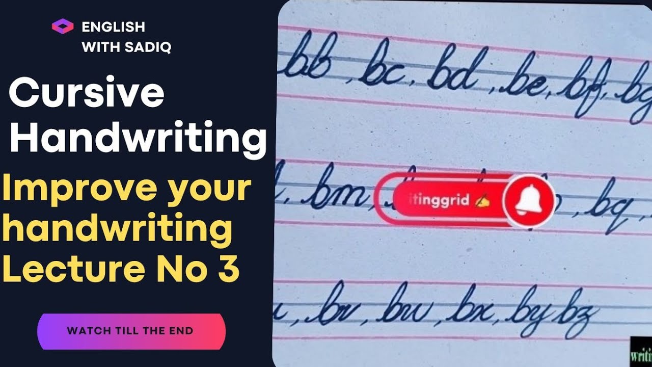 How to join words together || handwriting practice #calligraphy # ...