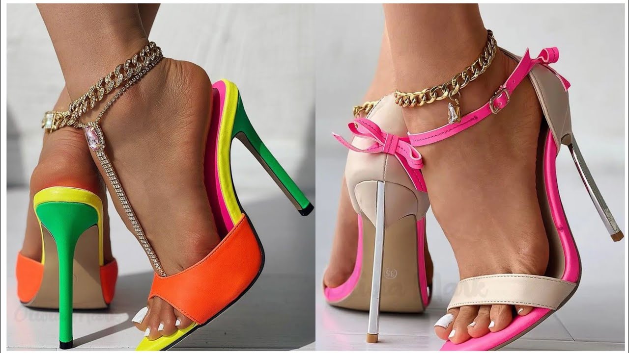Most beautiful and attractive pairs of high heel sandals for ladies to ...