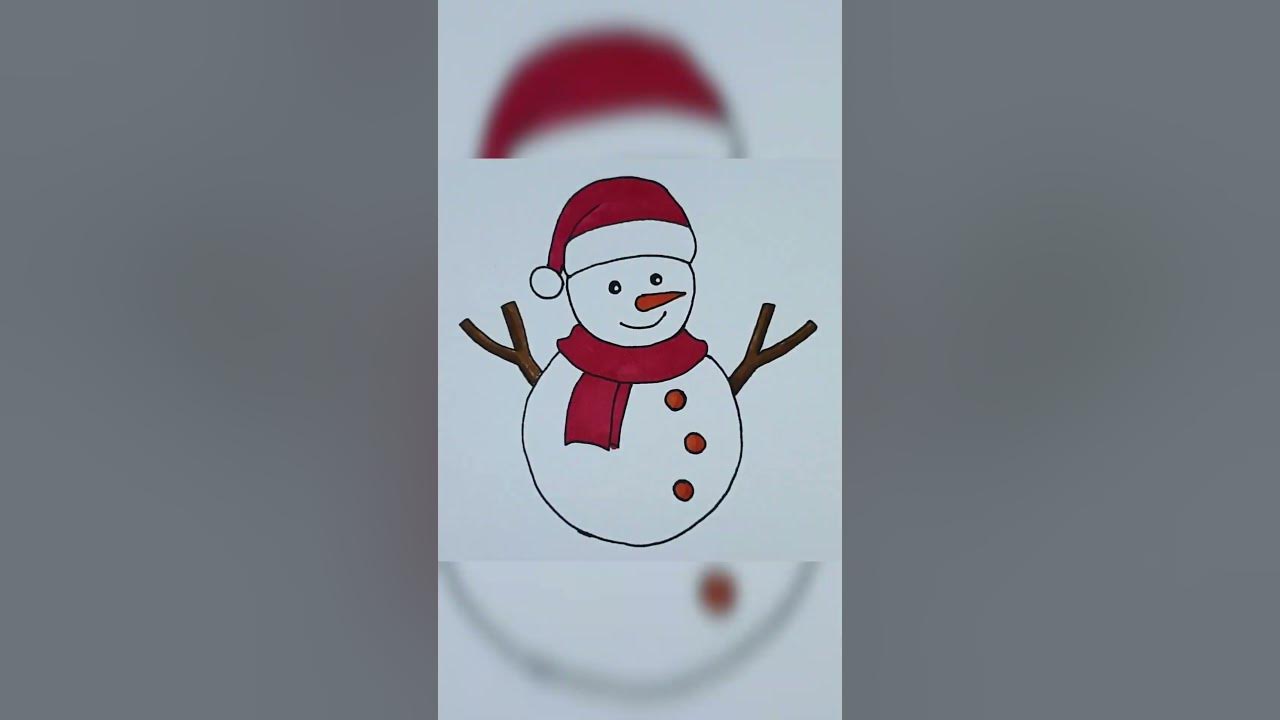 Kardan adam çizmek - YouTube