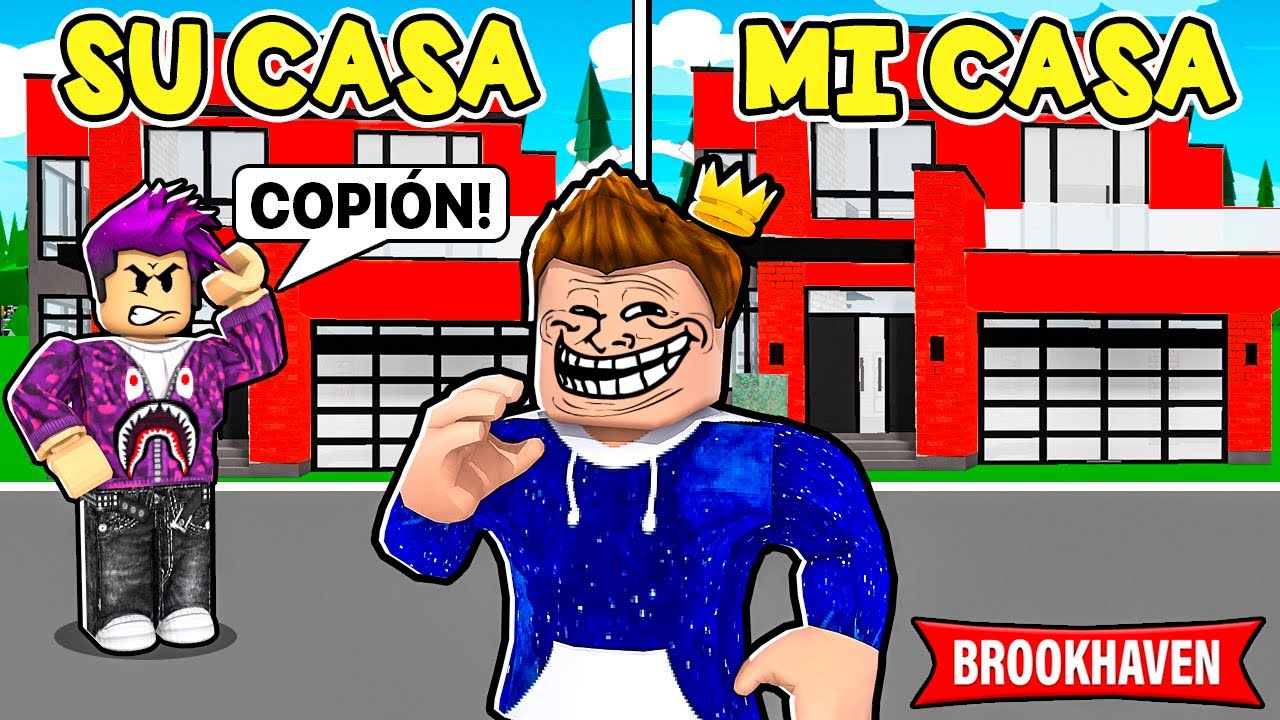 COPIANDO CASAS DE PILCHEROS EN BROOKHAVEN! - ROBLOX - YouTube
