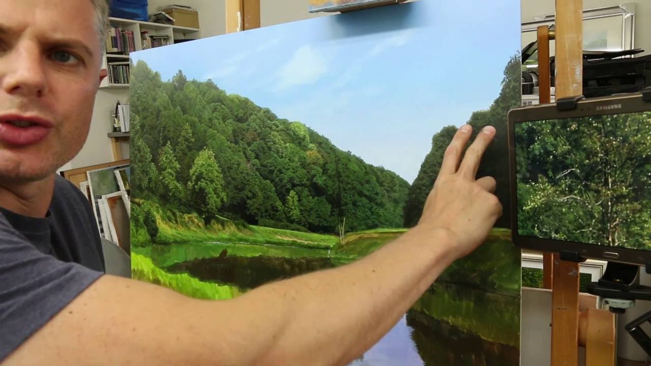 #28 How To Paint Trees Part 3 | Oil Painting Tutorial - YouTube