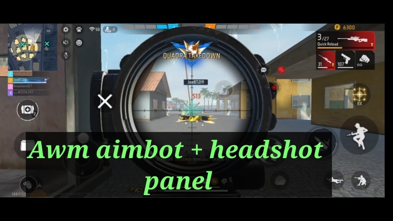 Awm aimbot + headshot panel hack / magic bullet panel / how to hack or ...