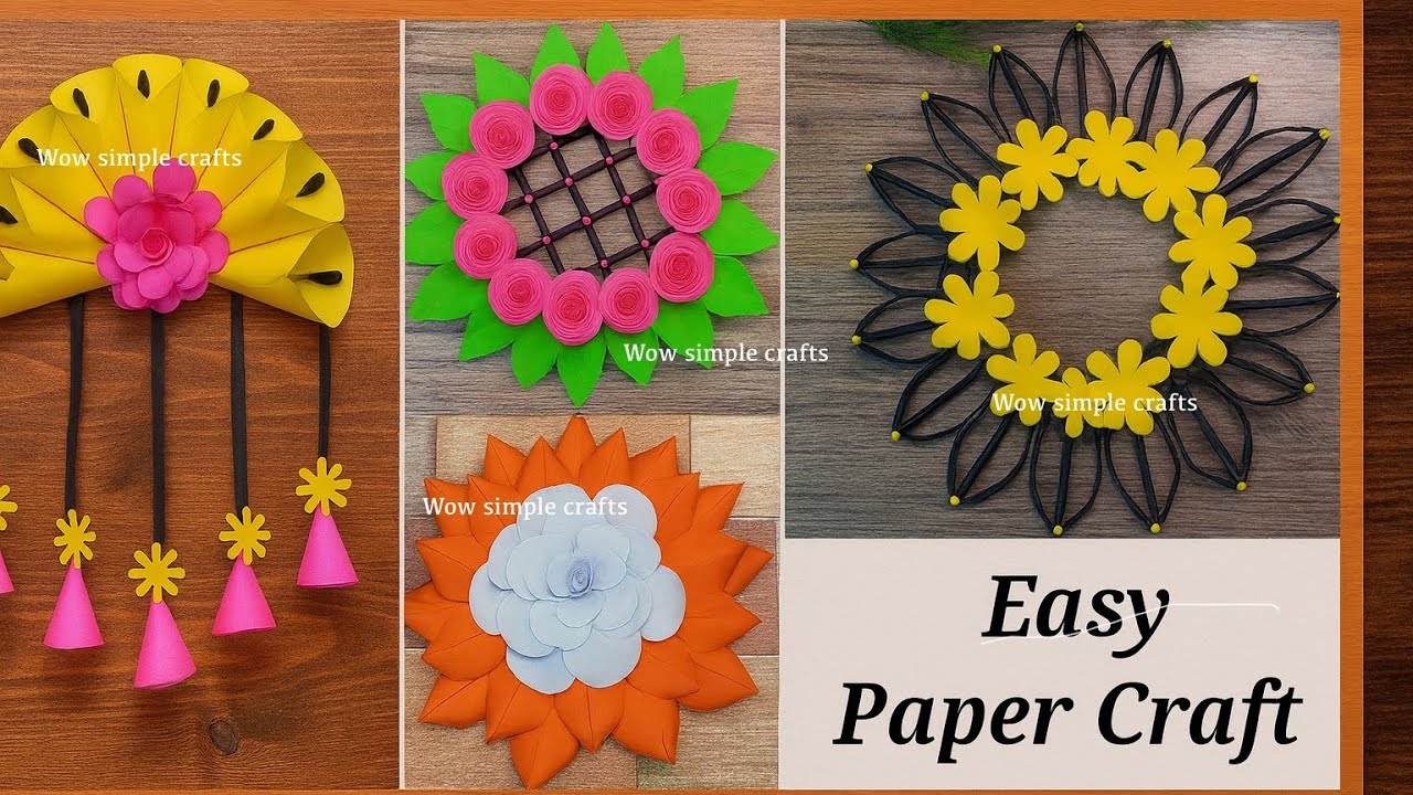 Easy paper craft/Simple paper craft/easy craft with paper - YouTube