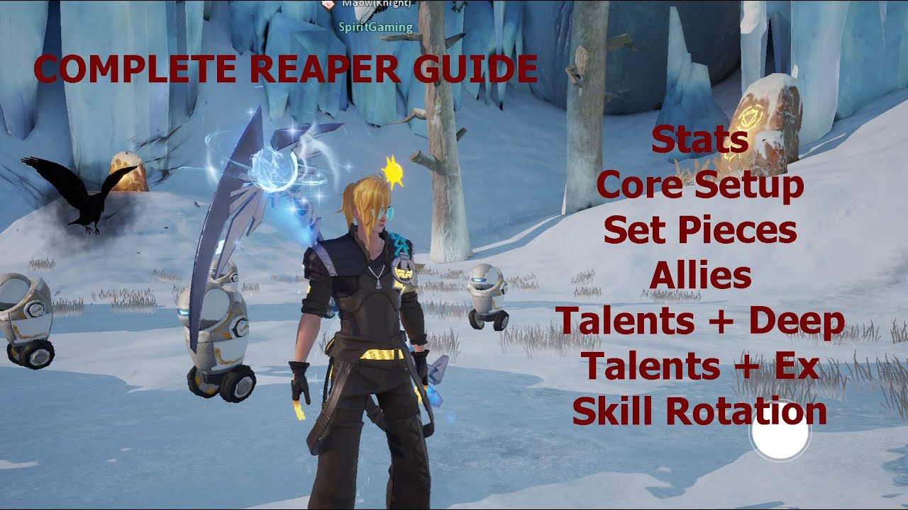 Dragon Raja Complete Reaper / Schyte Guide ~~ Cores, Stats, Talents ...