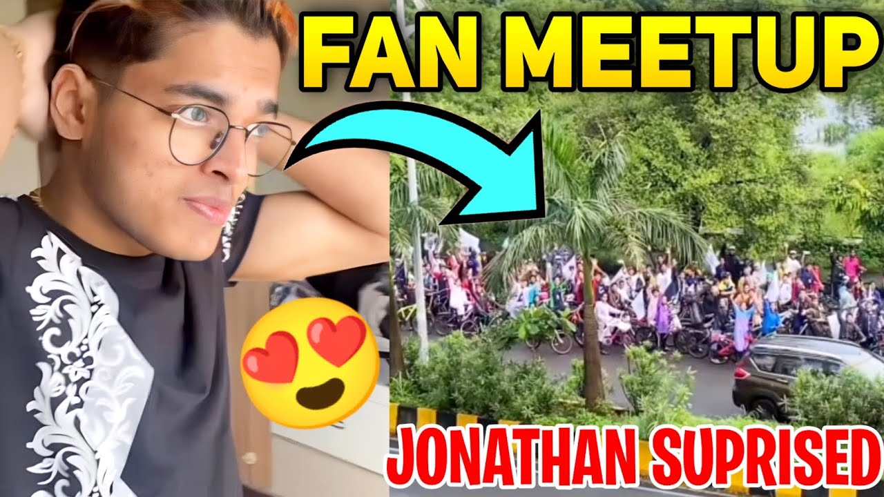 @JONATHANGAMINGYT biggest fan meetup 😍 | jonathan fan meetup | jonathan ...