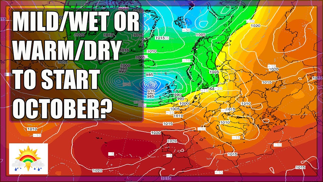 Ten Day Forecast: Mild/Wet Or Warm/Dry To Start October? - YouTube
