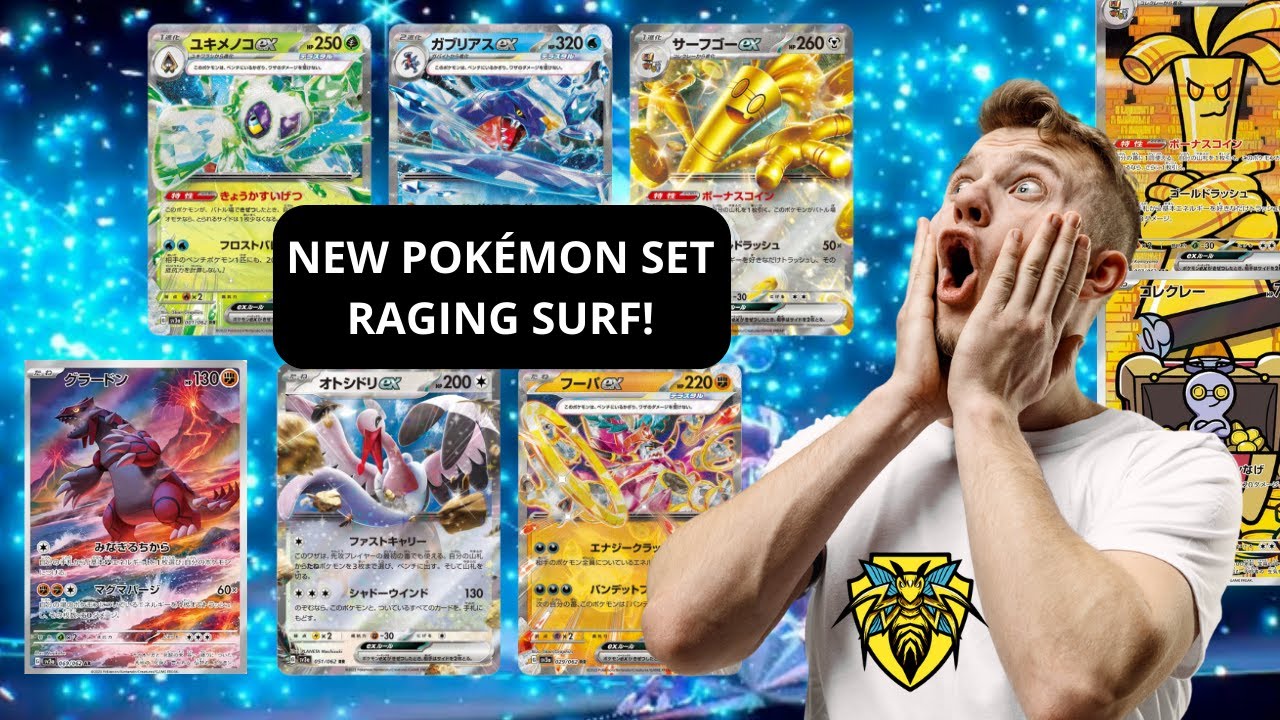 NEW POKÉMON SET RAGING SURF! | PARADOX RIFT UPDATE AND MORE! - YouTube