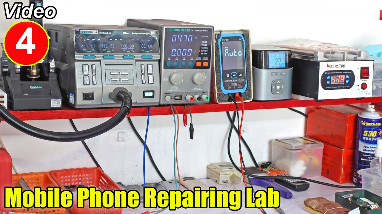 Introduction to all mobile phone repairing tools & Equipments in Mobile ...