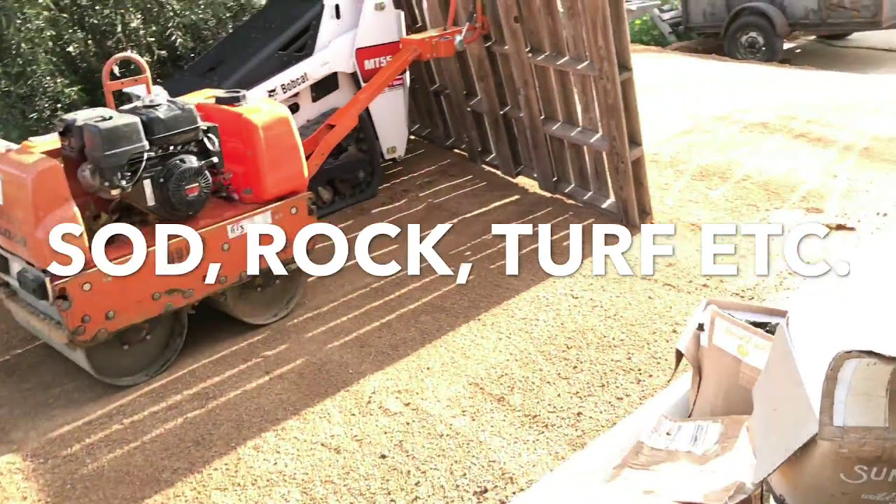 GRADING AND DG INSTALLATION - YouTube