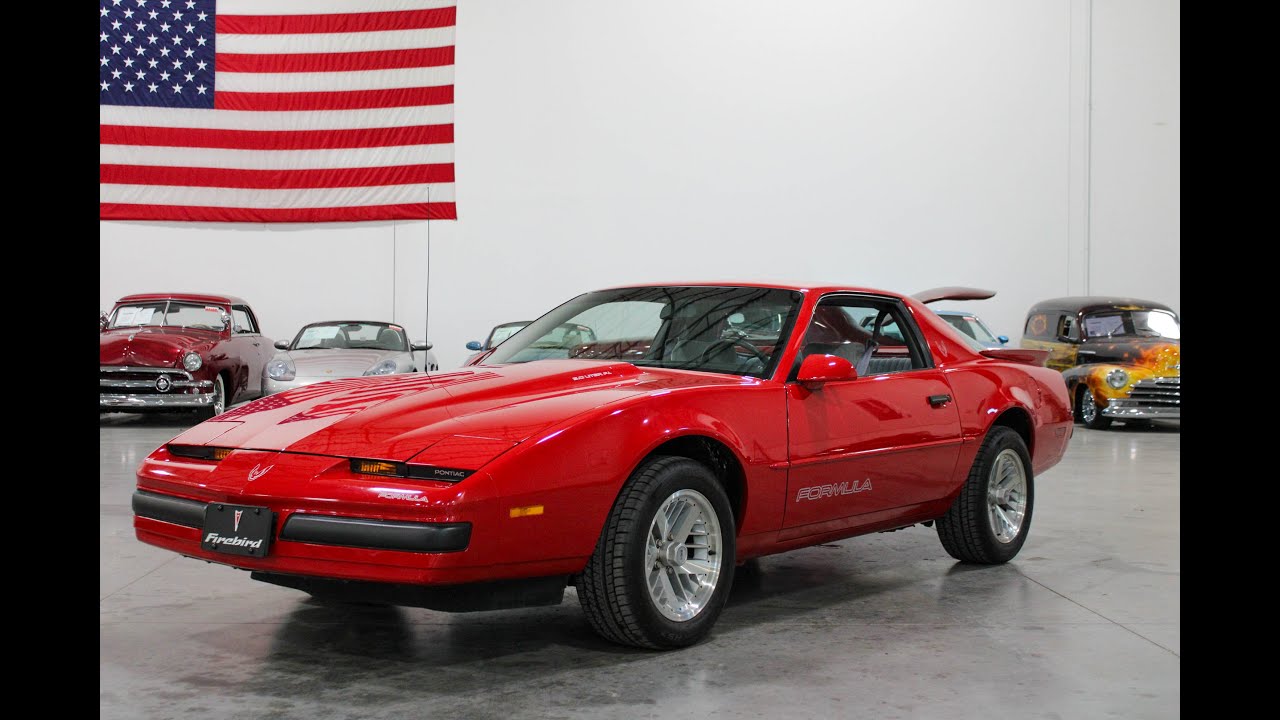 1989 Pontiac Firebird For Sale - Walk Around - YouTube