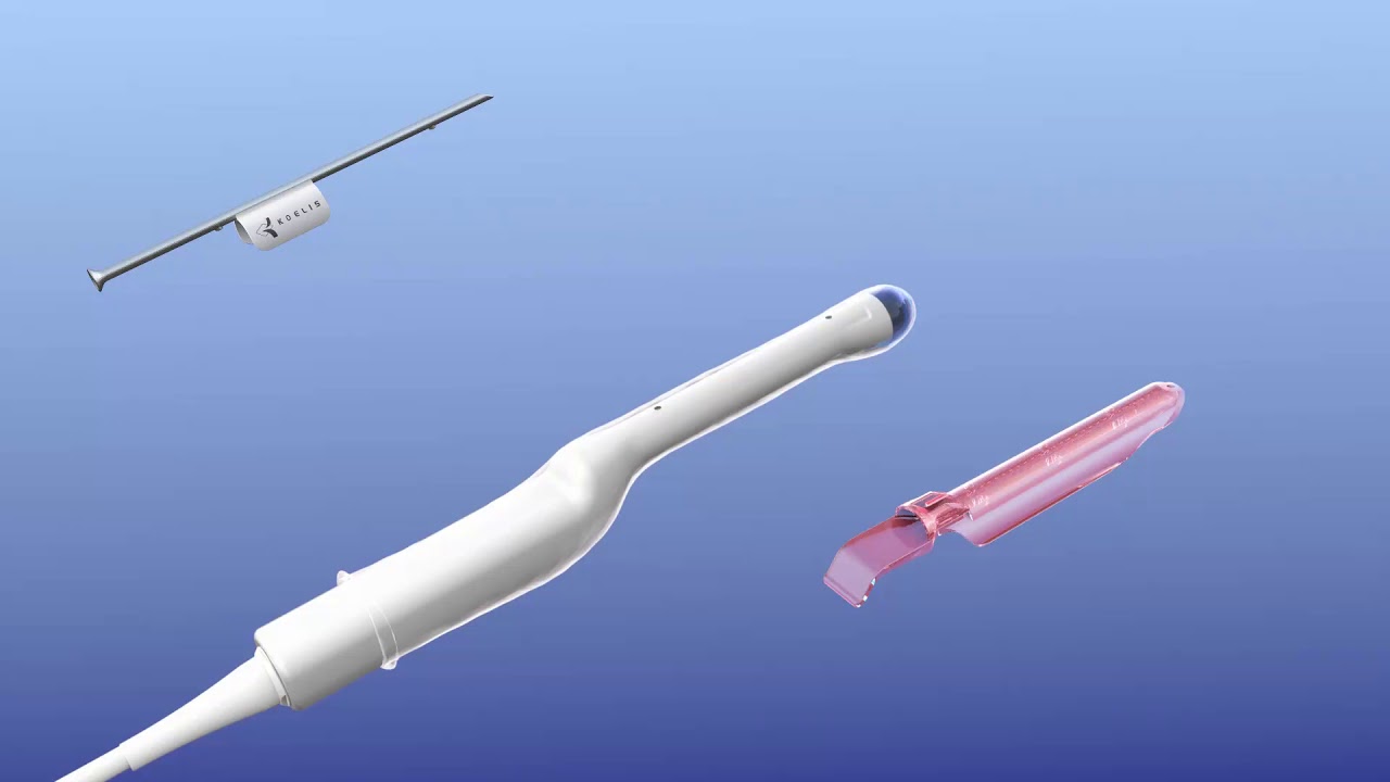 KOELIS 3D US end-fire probe - YouTube