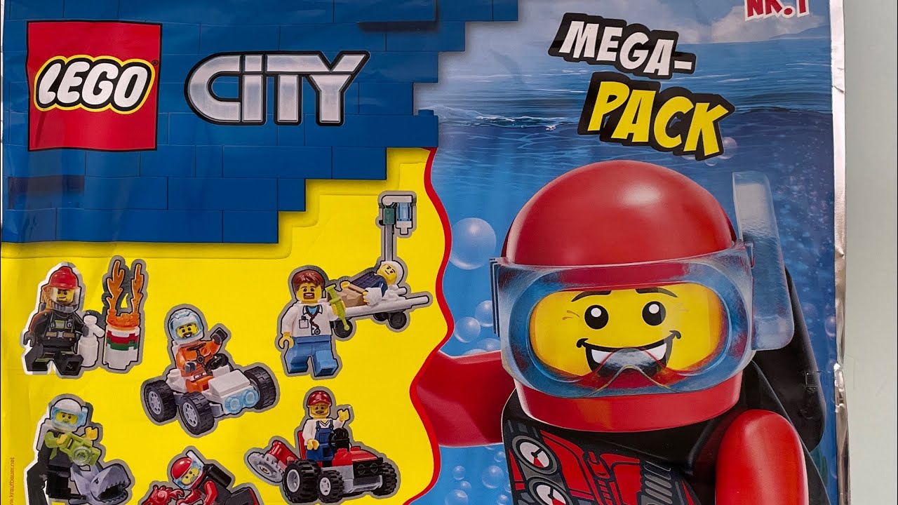NEUE Lego City Mega Pack 4 Wundertüte auspacken - YouTube