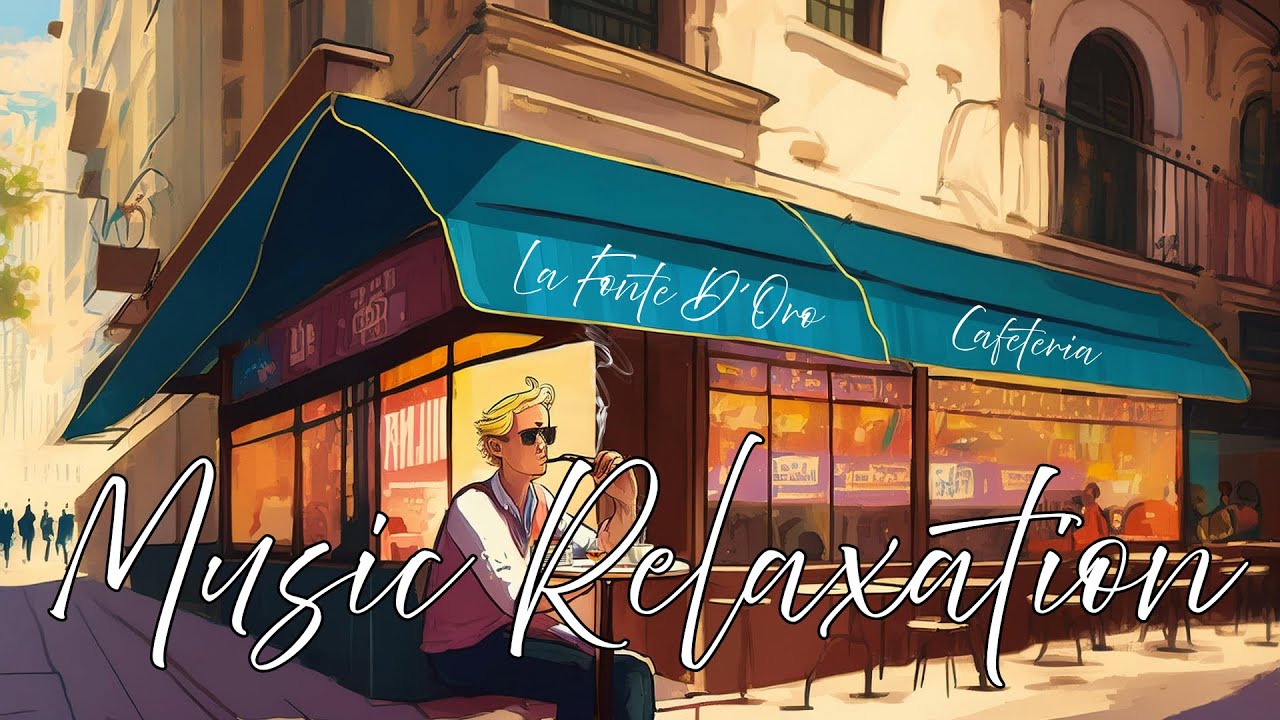 Music Relaxation | Cozy & Warm Spring Tones in a Argentinian Café | He ...