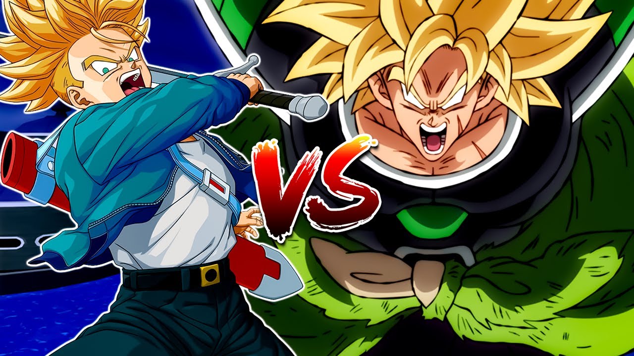 FUTURE TRUNKS VS DBS SUPER BROLY! WHO WILL WIN?! Dragon Ball Z ...