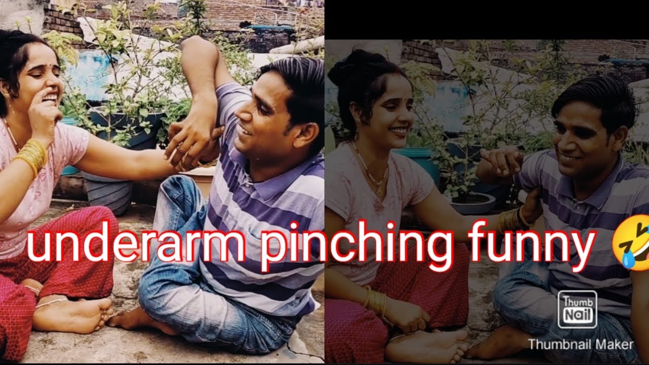 part 2.underarm pinching funny video masti video 🤣🤣 - YouTube