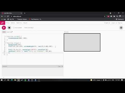 Create name card using JS 5 web editor - YouTube