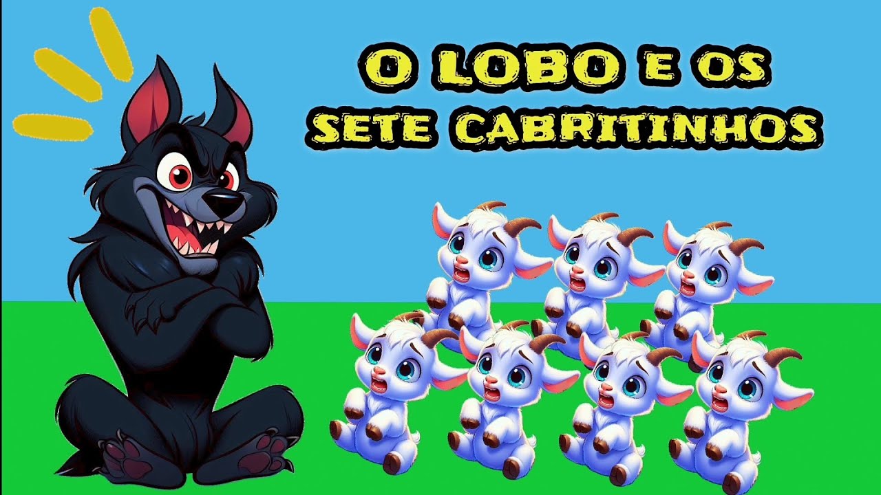 História infantil - O Lobo e os Sete Cabritinhos - YouTube
