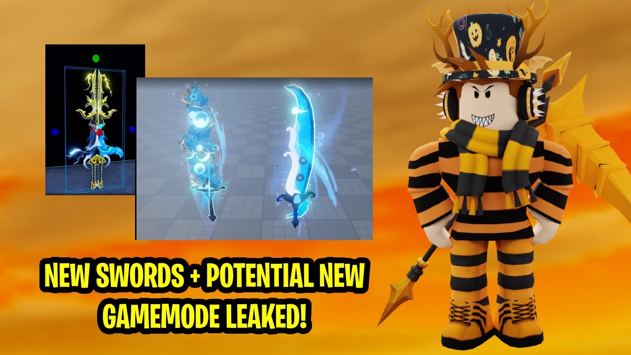 NEW Swords + Potential NEW Gamemode (Blade Ball Update Leak News) - YouTube