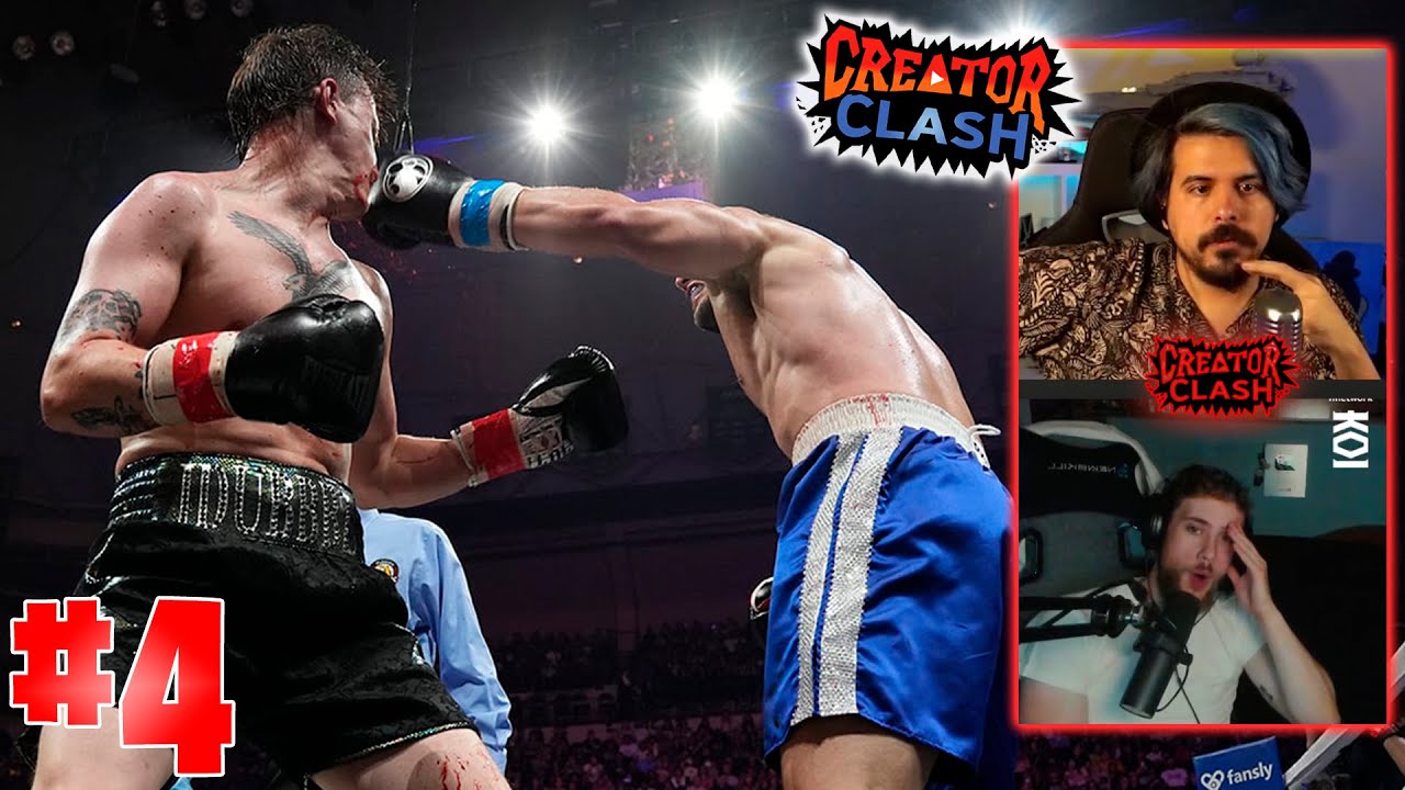 CORRE LA SANGRE #4 🥊 CREATOR CLASH reacción con SILITHUR, la VELADA ...