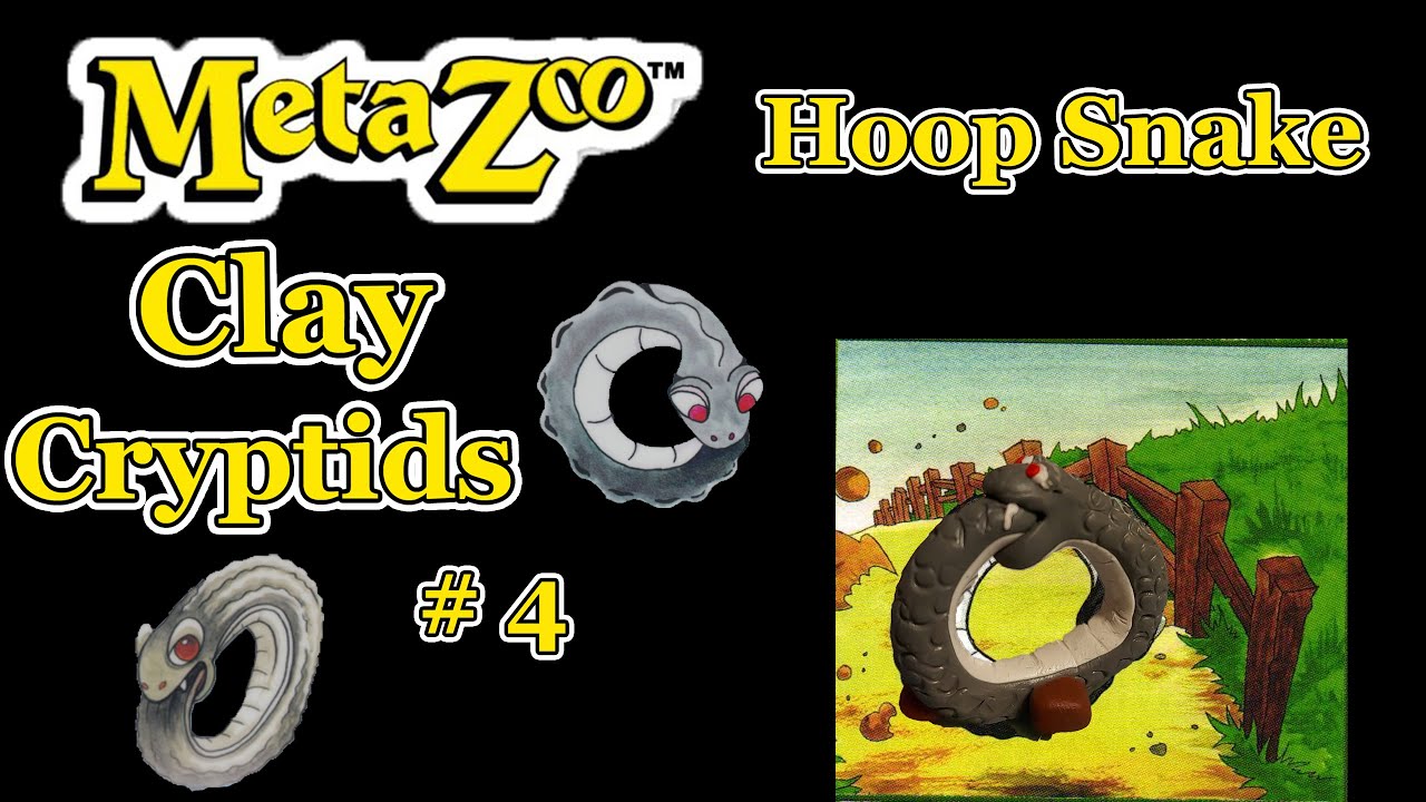 Clay Cryptids - Hoop Snake Quick and Easy - Ep 4 - YouTube