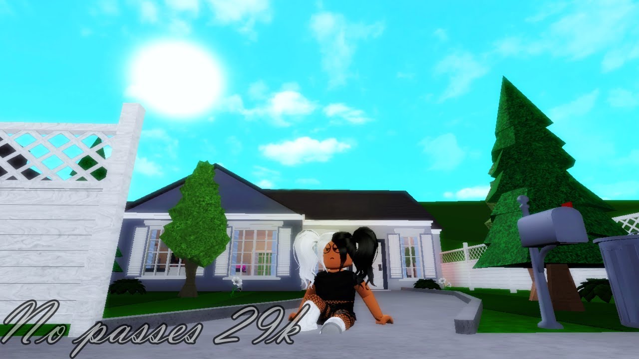 Cheap House|No Passes|29k|Bloxburg Speed Build| Pixie - YouTube