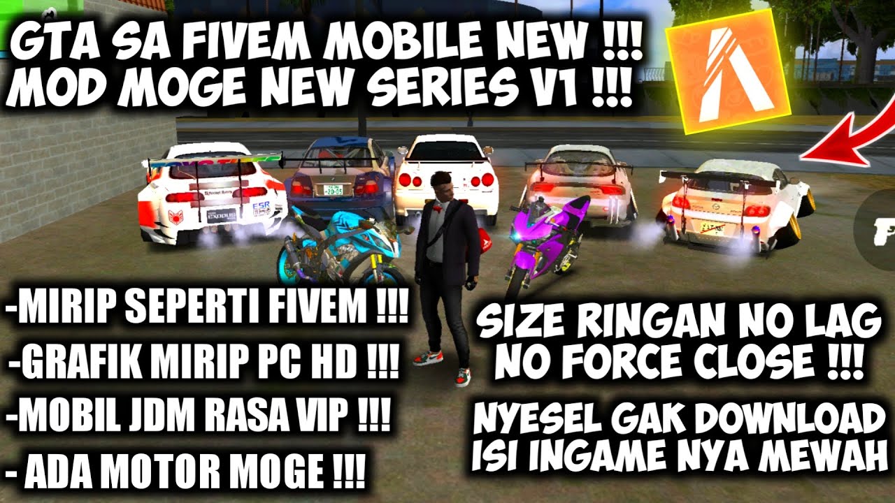 FIVEM MOBILE ?? || GTA SA FIVEM MOBILE X MOGE HEDON V1 !!! || ULTRA HD ...