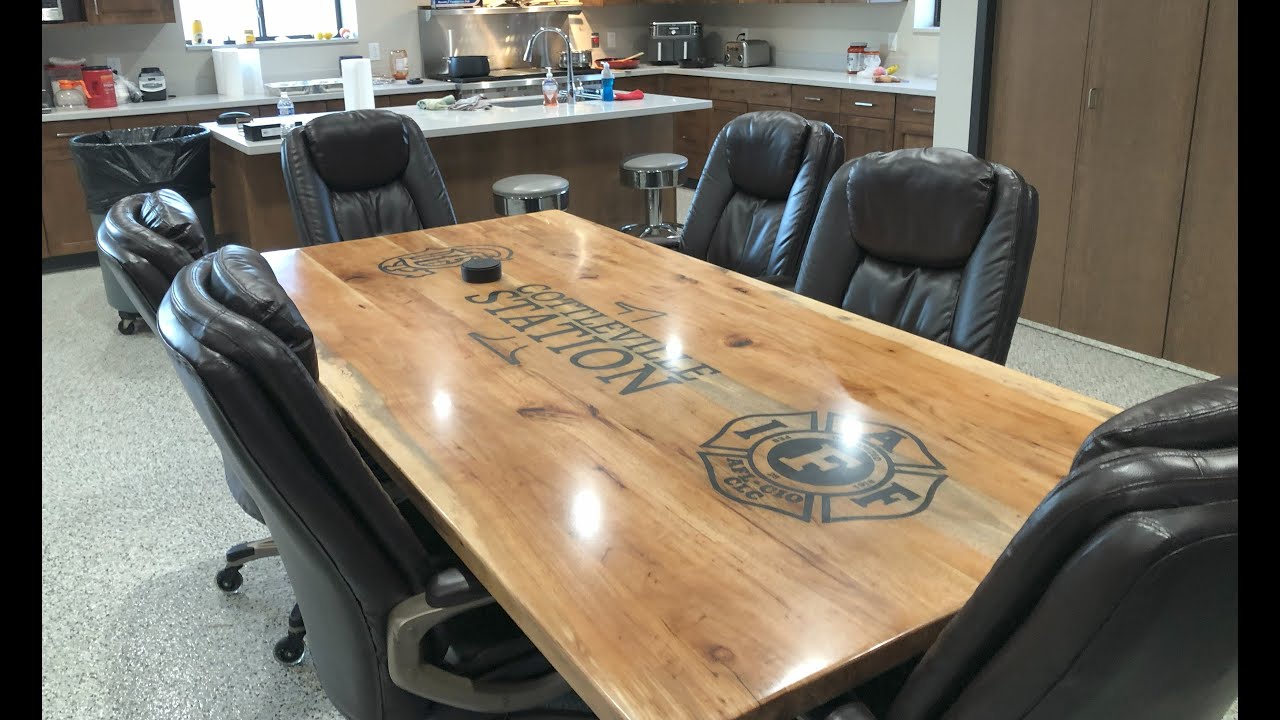Firehouse Table Build - YouTube