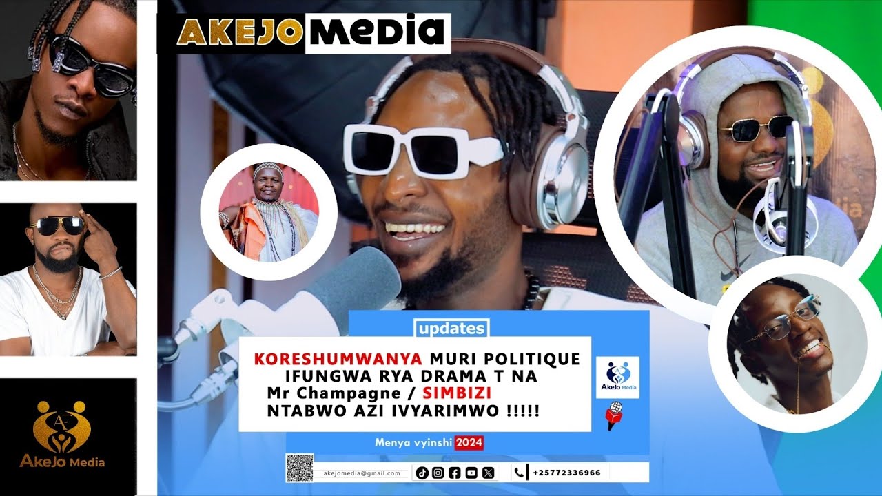 Koresha umwanya muri politique/ifungwa Ryan dramat na mr champagne ...