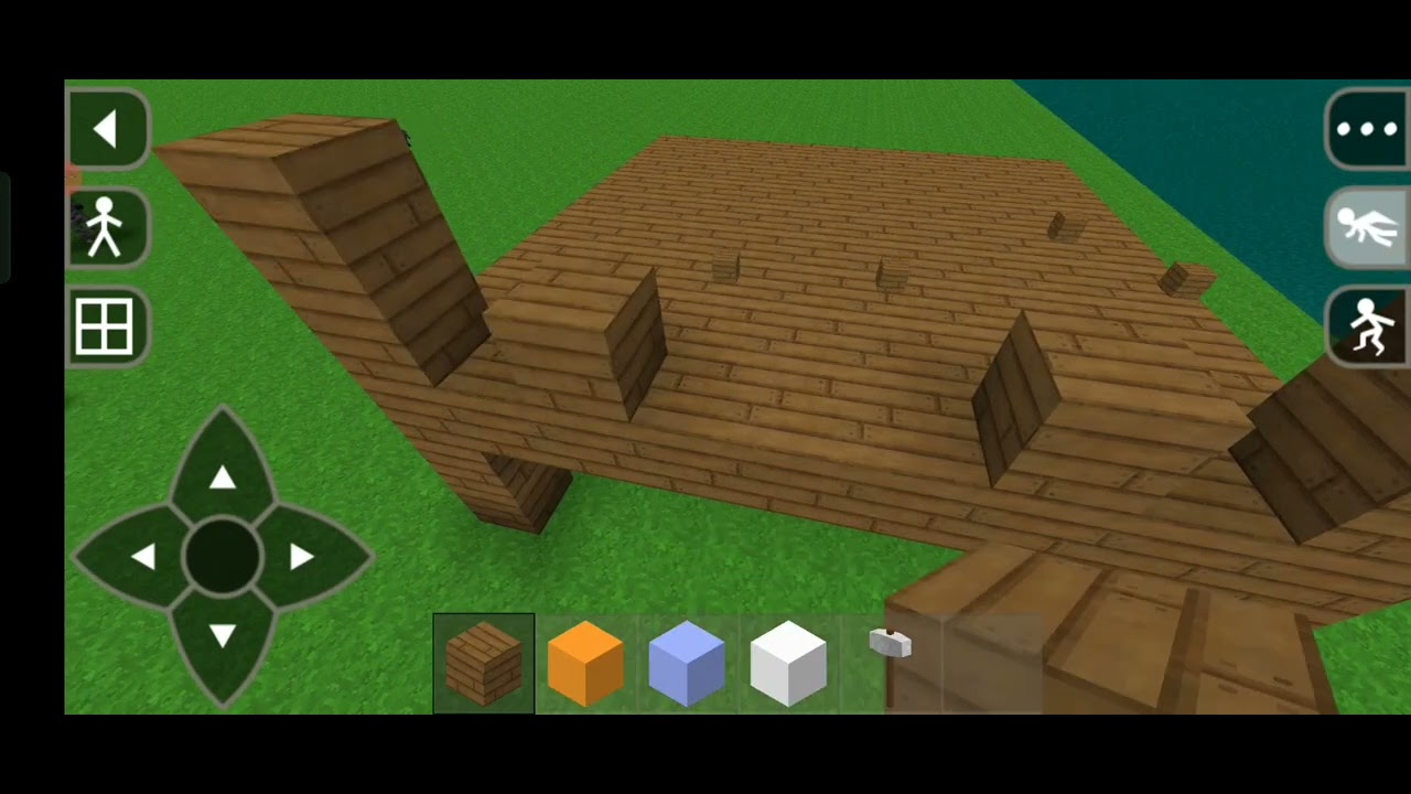 survival craft 2 furniture bed building - YouTube