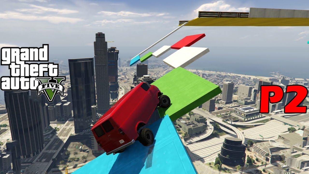 MULTI PARKOUR MEGA EXTREMO, ME TOCA CON MUCHO AUTOS EPICOS Parte 2 ...