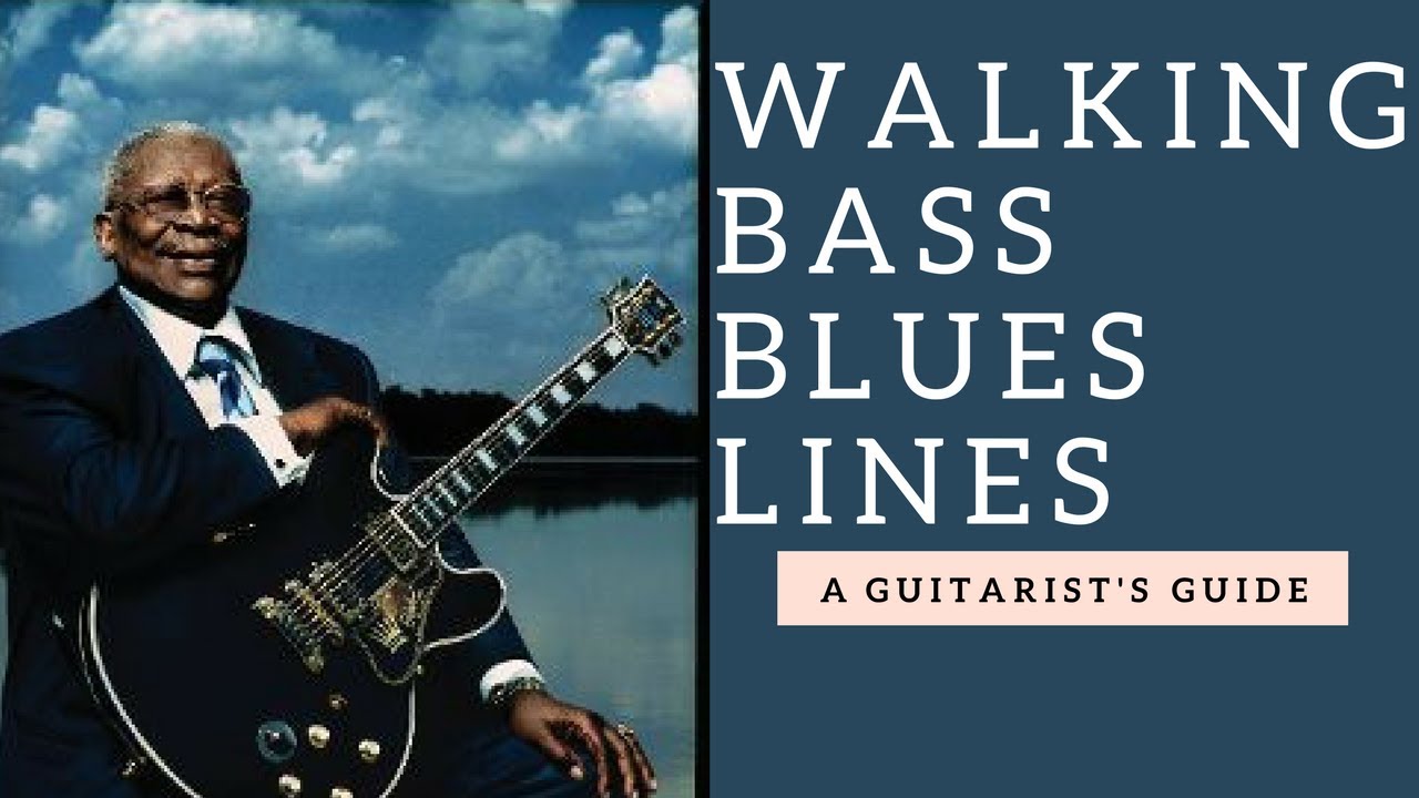 Walking Bass Blues Lines for Guitar - YouTube