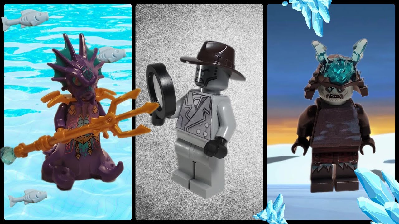 I made 5 Custom LEGO Ninjago Minifigures ... - YouTube