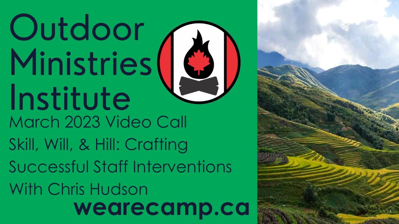 March 20, 2023 - (OMI) Call - Skill, Will, & Hill: Crafting Successful ...