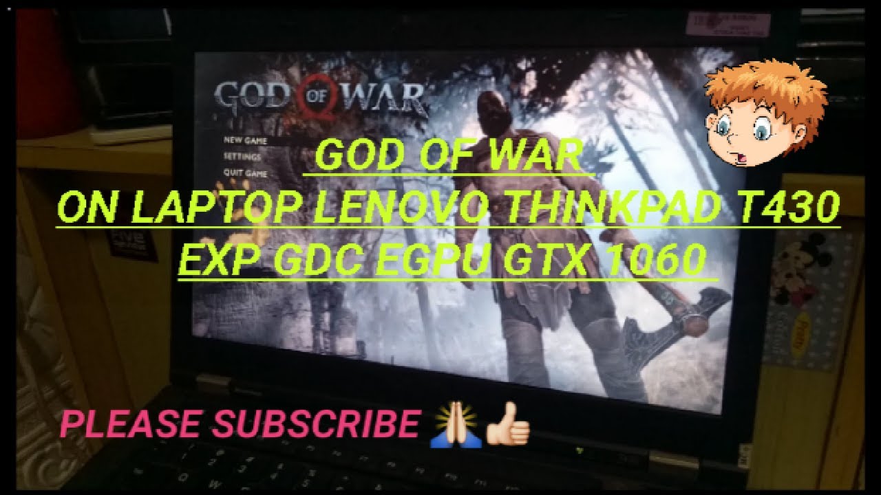 EXP GDC VGA CARD EXTERNAL ON LAPTOP LENOVO THINKPAD T430 eGPU GTX 1060 ...