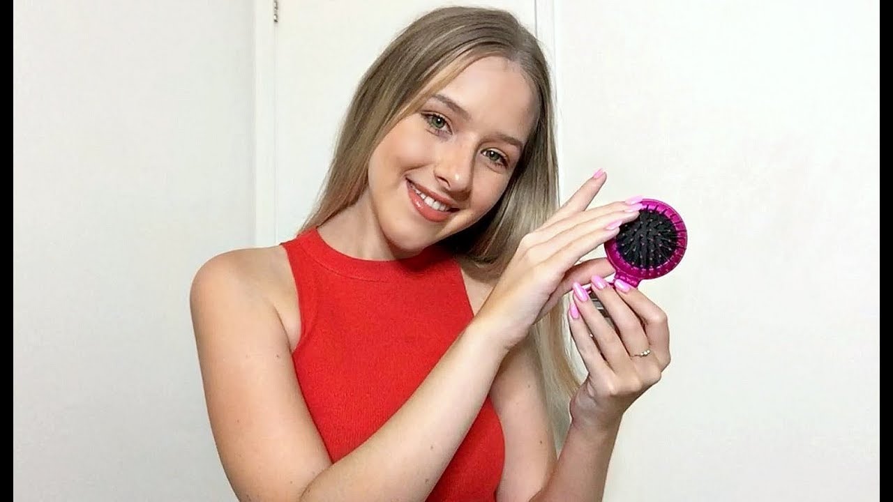 Asmr Tingly Tapping And Hair Brushing Youtube