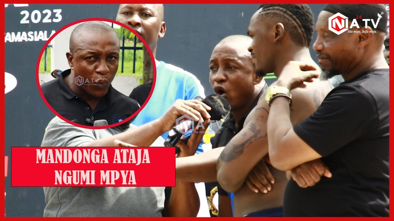 VIDEO! MANDONGA ATAJA NGUMI MPYA ATAKAYOTUMIA TWAHA KIDUKU - YouTube
