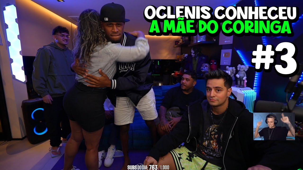 OCLENIS CONHECEU A MÃE DO CORINGA E BATALHA DE DANÇA! EP 3 - YouTube