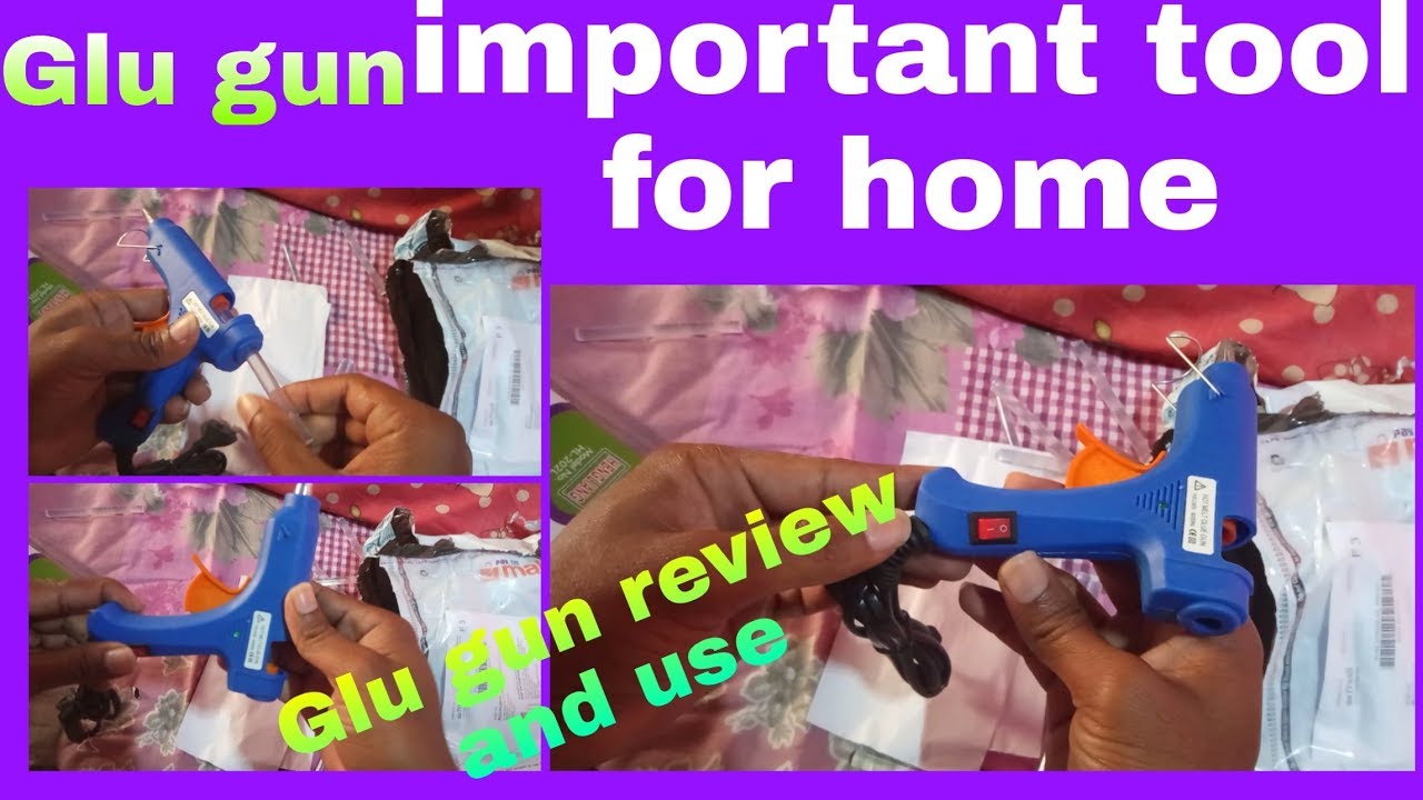 Best Glu gun review/ how to use - YouTube