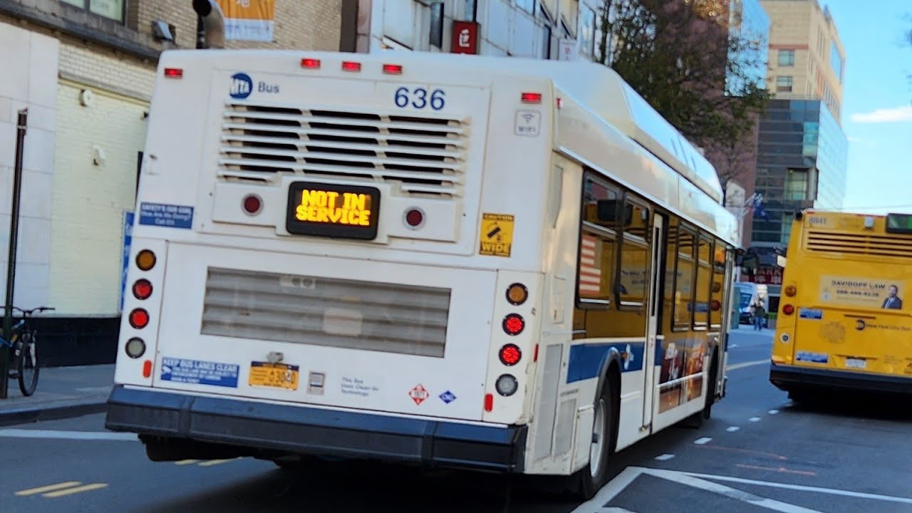 MTA Bus Company | Onboard 2013 New Flyer C40LF #636 on the Q66! - YouTube