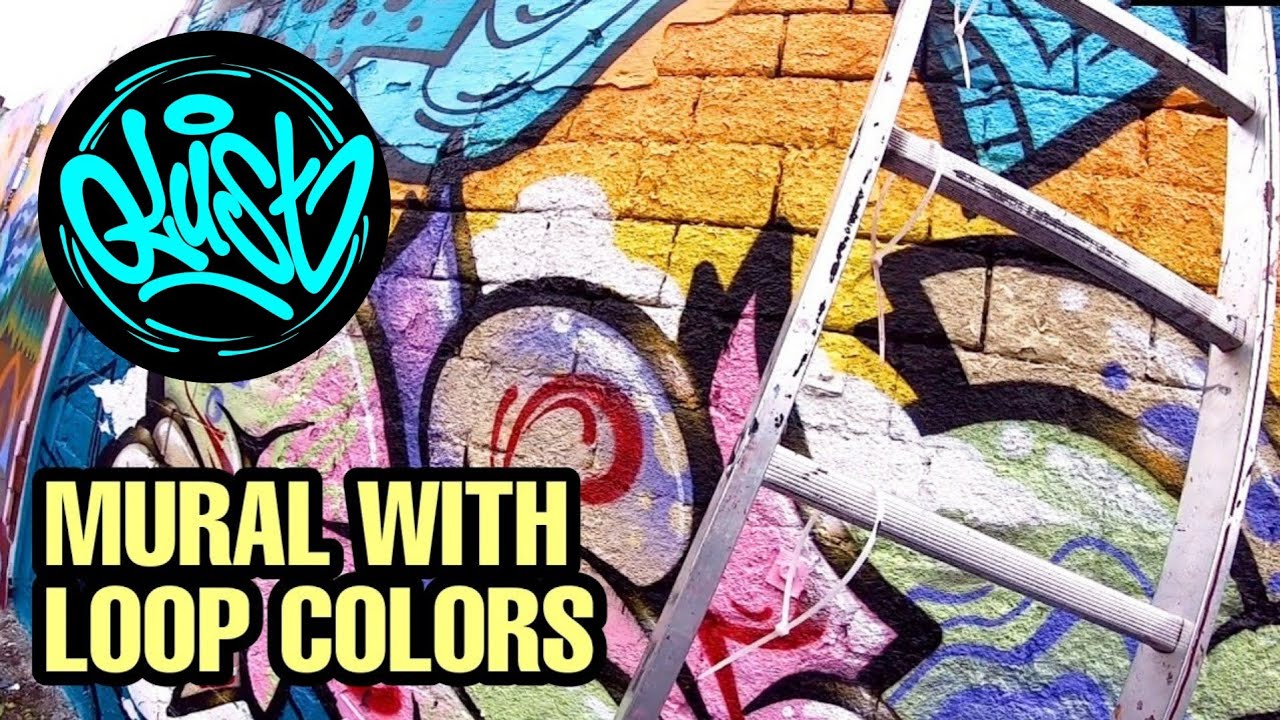 GRAFFITI - TESTING LOOP COLORS [SPRINGBEAST FESTIVAL] - YouTube