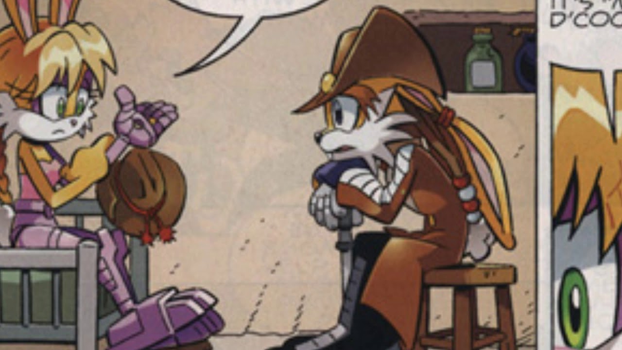 Sonic Archie Comic Beauregard Rabbot And Bunnie Rabbot - YouTube