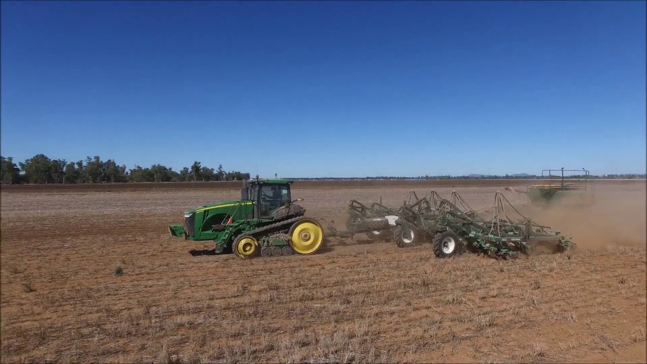 Sowing Barley Australia 2018 - YouTube