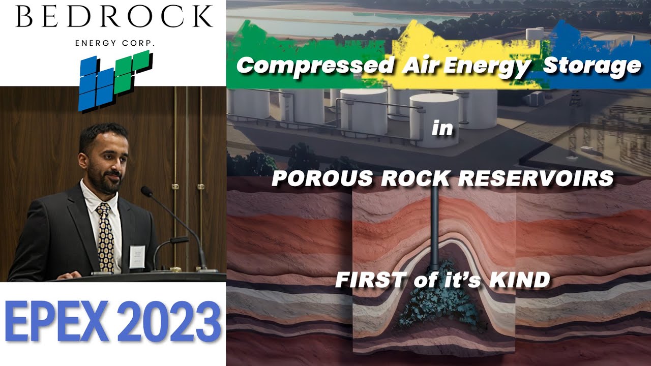 Bedrock Energy Corp.'s Compressed Air Energy Storage (CAES) - YouTube
