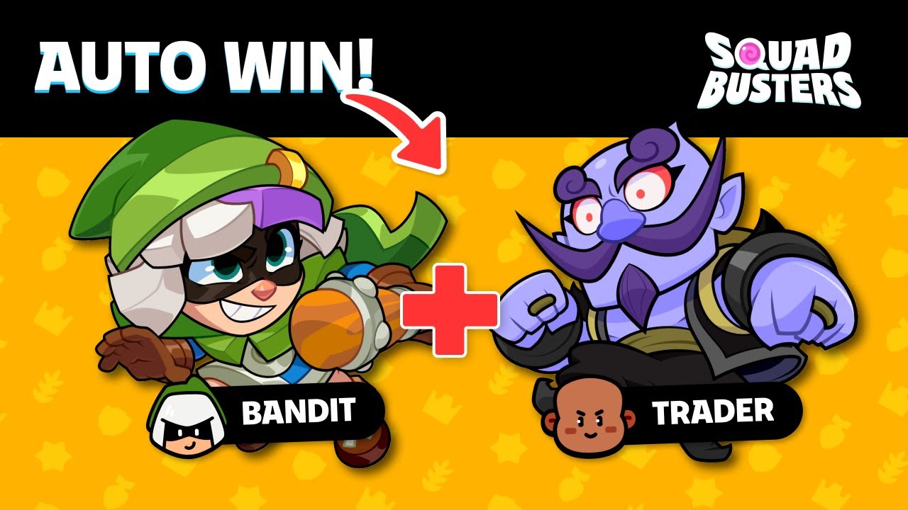 WIN GAME WITH BANDIT AND TRADER STRATEGY SQUAD BUSTERS - YouTube