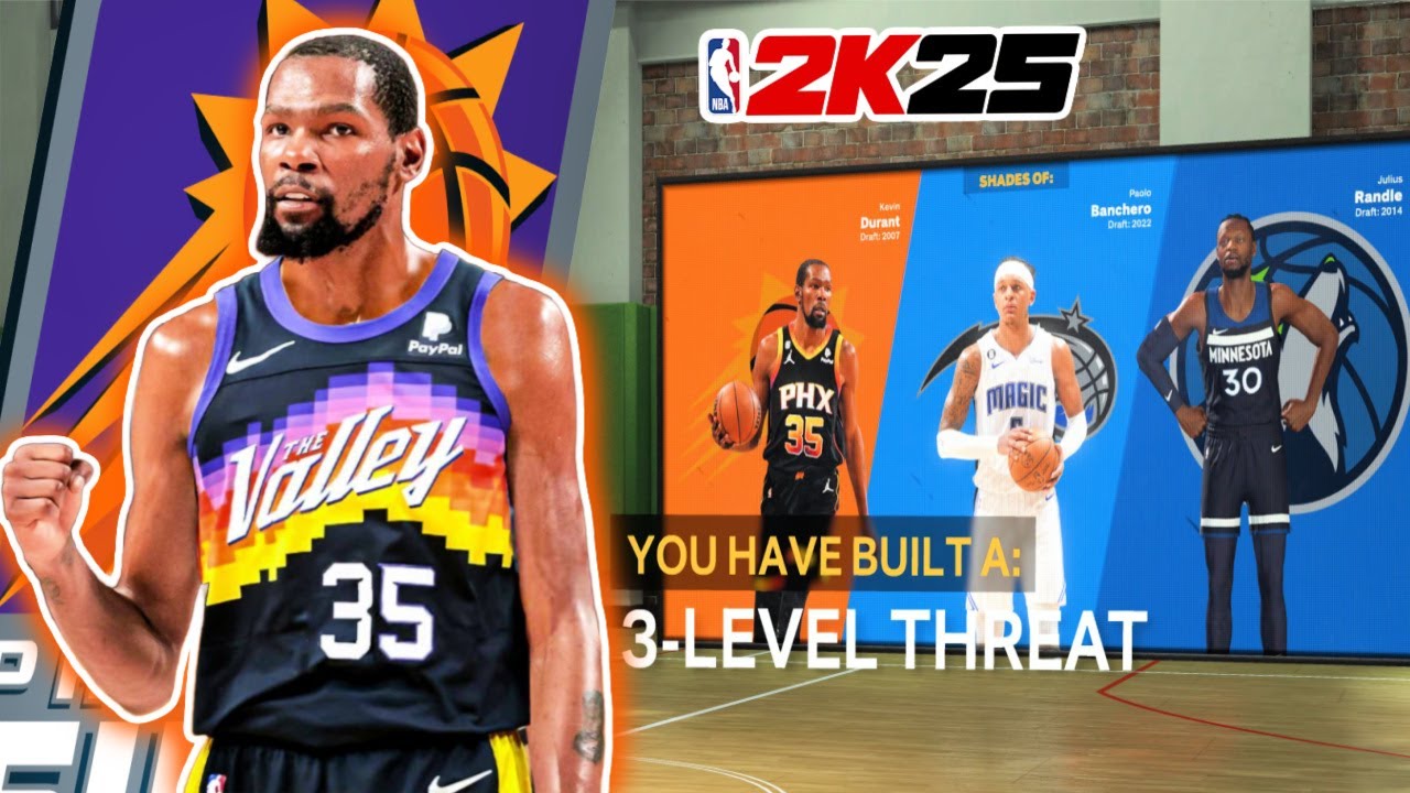 Best KEVIN DURANT Build in NBA 2K25 OLD GEN (PS4) - YouTube