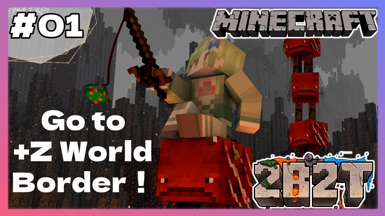 【2B2T】 #01 Go to +Z Worldborder！ 【マイクラ/Minecraft】 - YouTube